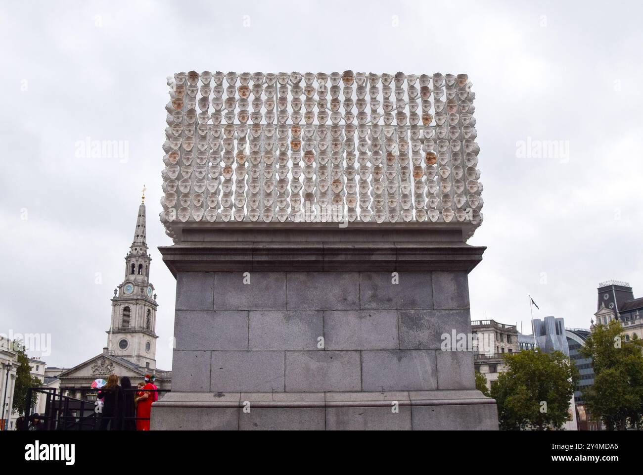 London, UK. 18th September 2024. The new Fourth Plinth sculpture by ...