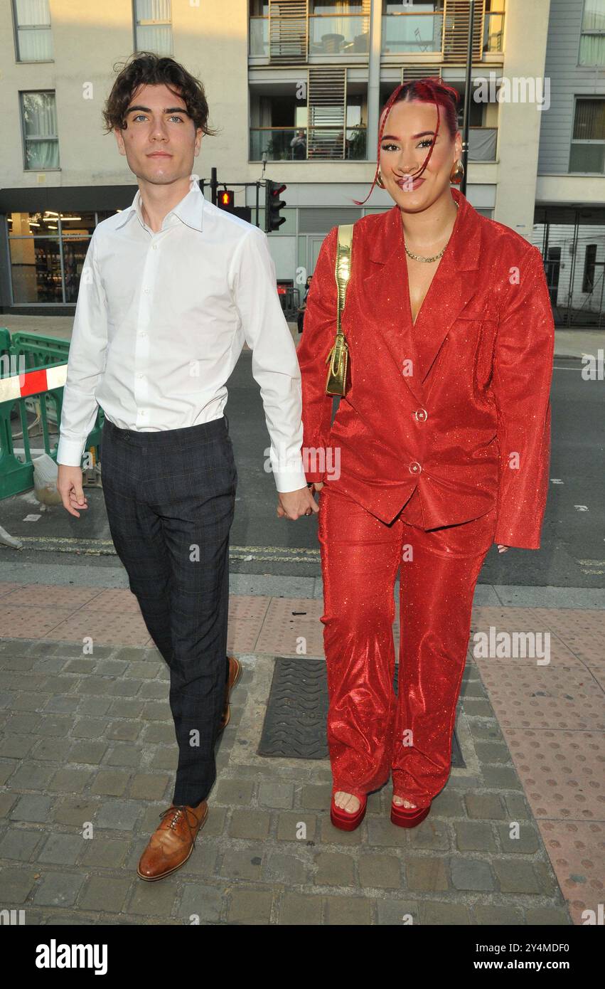 Cameron Crook and Megan Bolton at the JustGiving Awards 2024, The ...