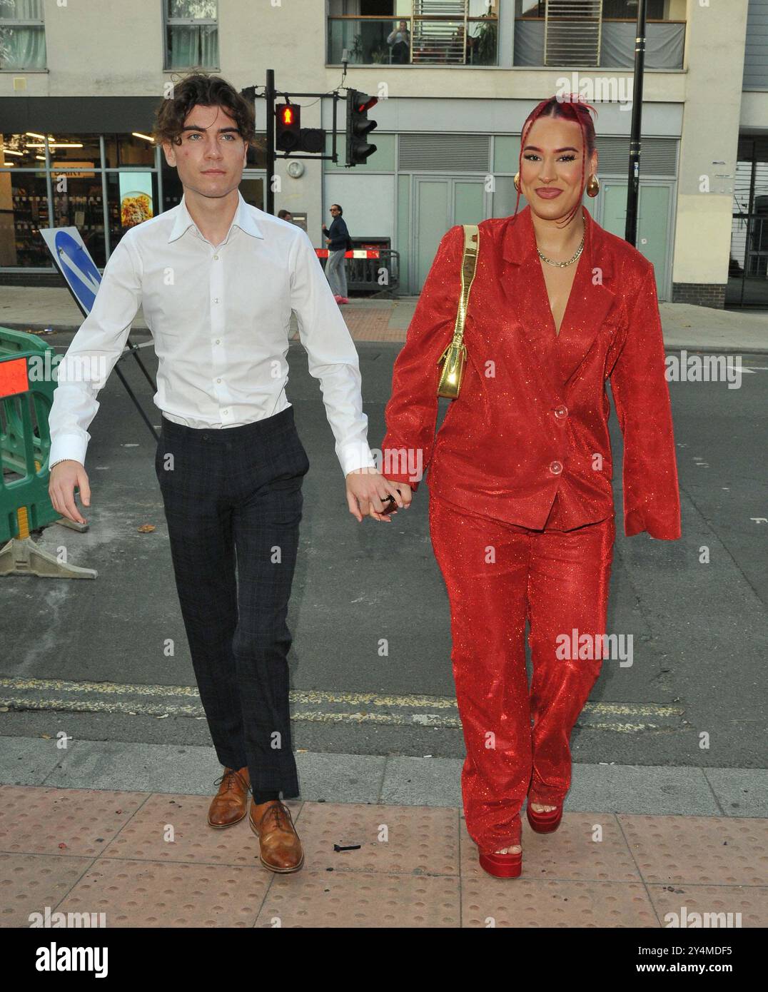 Cameron Crook and Megan Bolton at the JustGiving Awards 2024, The ...