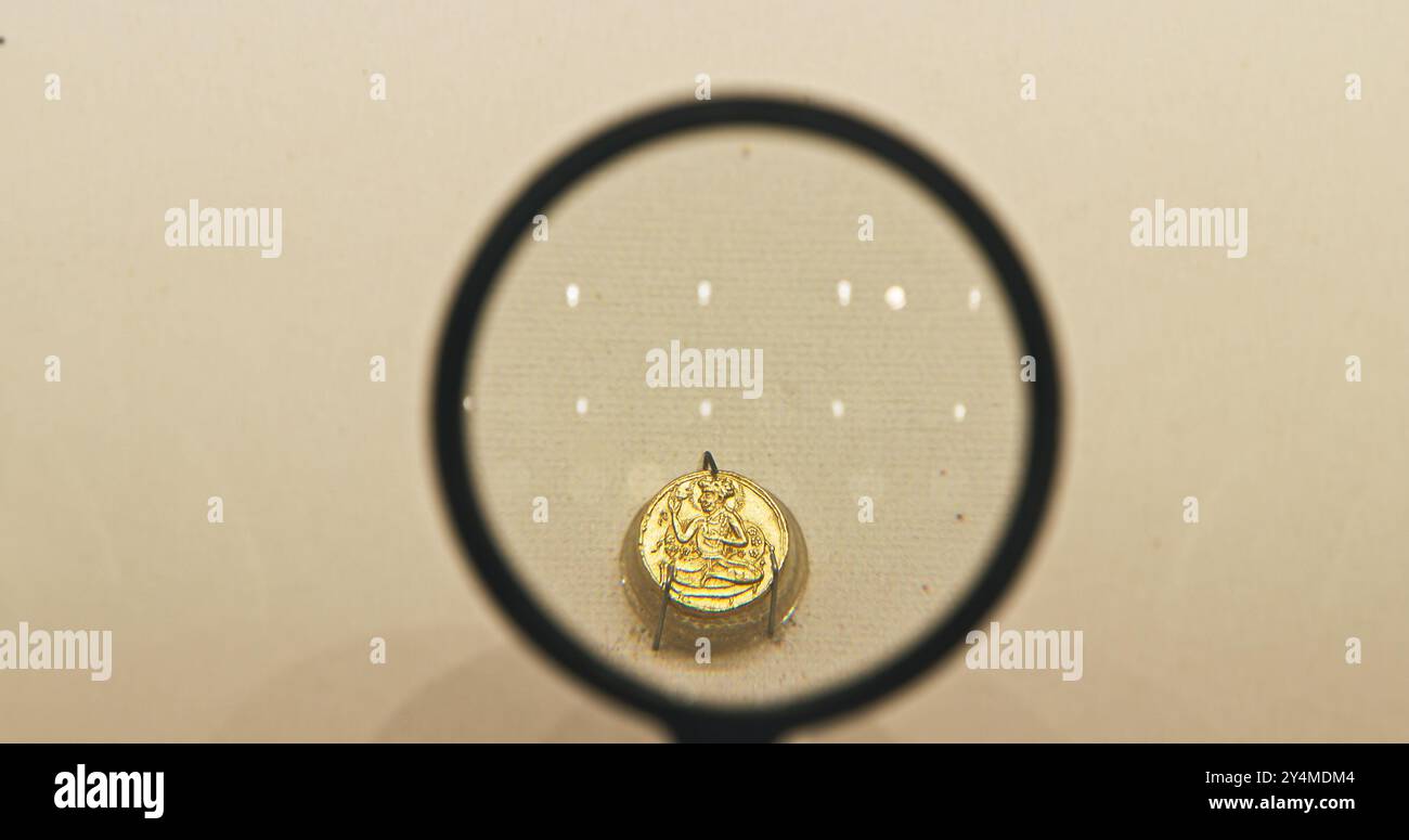 Ancient Coin From Times Of Mughal Empire. Nur-ud-din Muhammad Salim ...