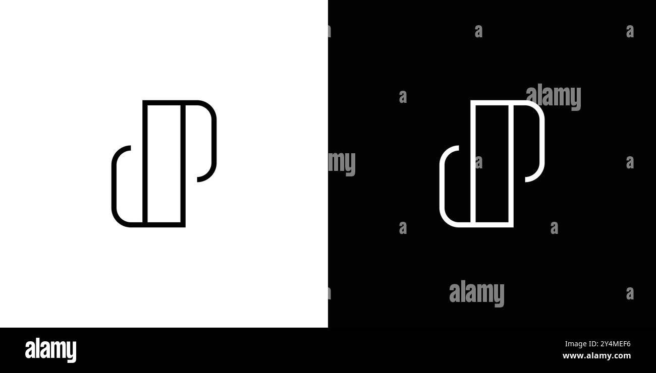 Dp logo design hi-res stock photography and images - Alamy