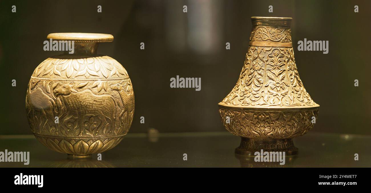 Indian Copperware. Kashmiri Copperware, More Popularly Known As Traam ...