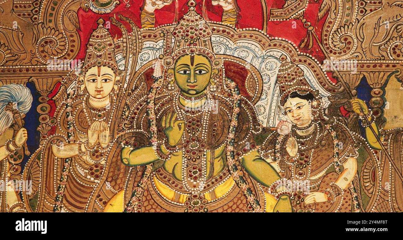 Hanuman and vibhishana hi-res stock photography and images - Alamy