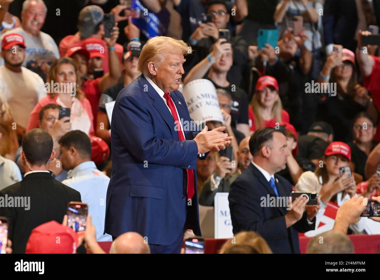 Photo by: zz/Andrea Renault/STAR MAX/IPx 2024 9/18/24 Former President ...
