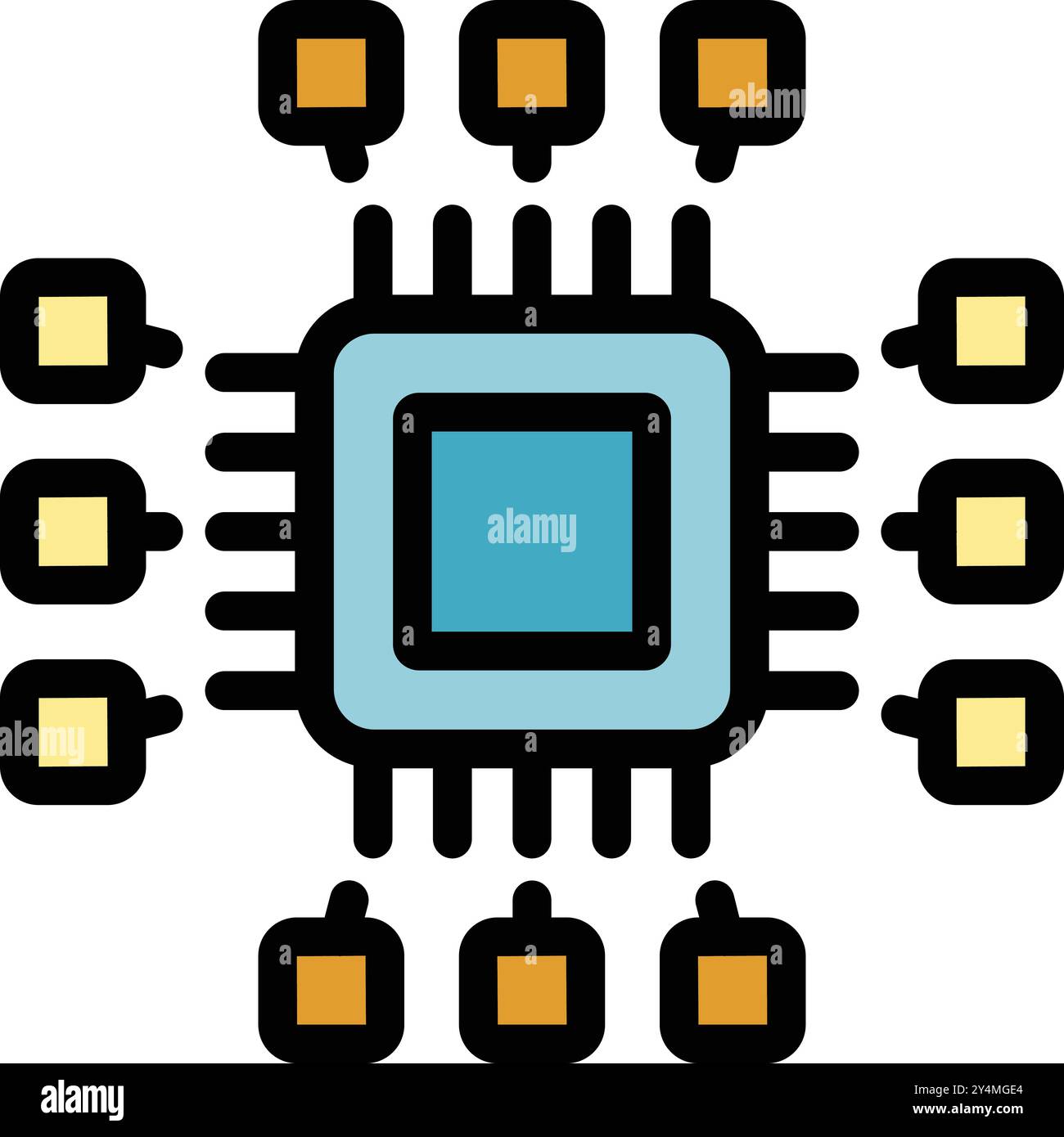 Microchip With Multiple Circuit Paths Is Receiving And Transmitting