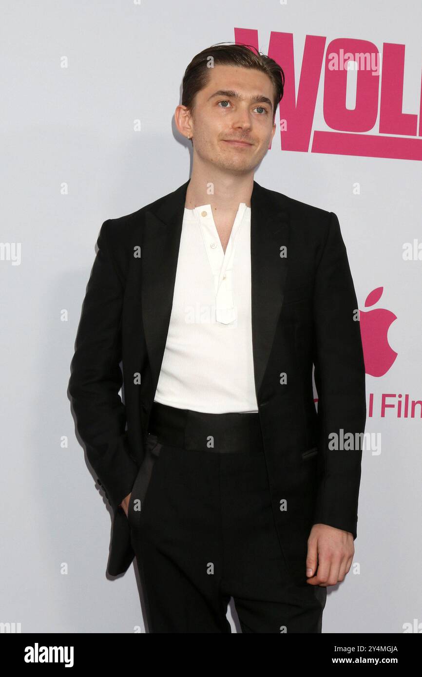 Los Angeles, USA. 18, September, 2024. Pictured left to right, Austin ...