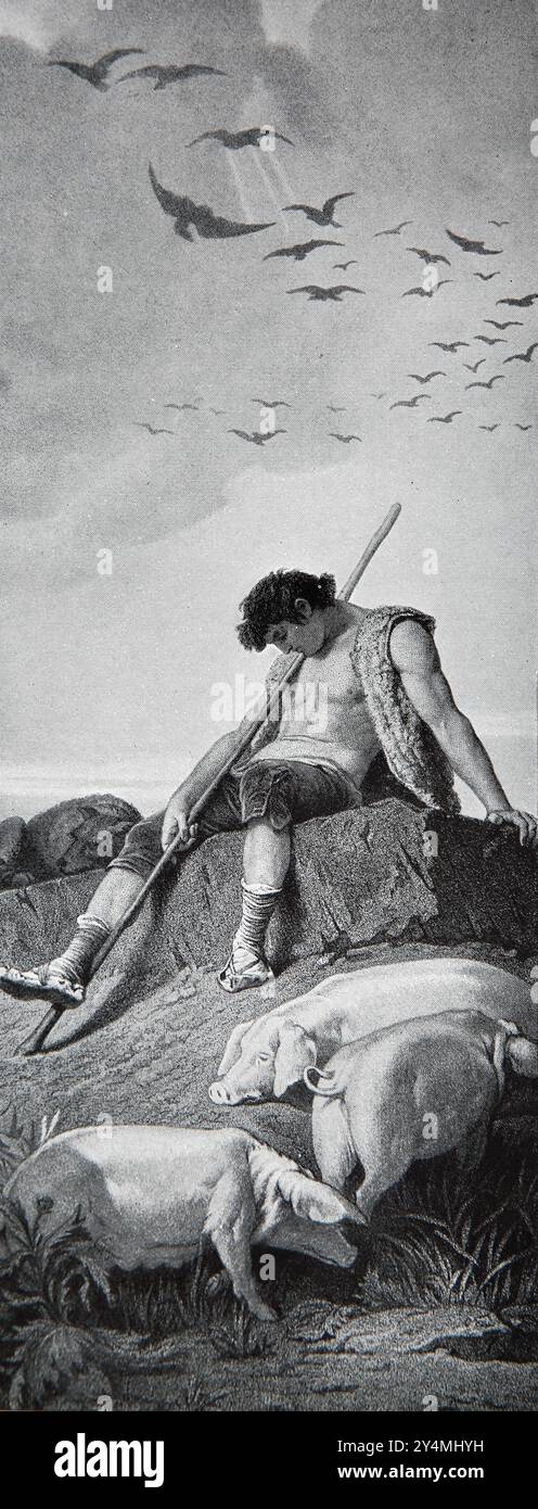 The Prodigal Son from Painting by E. Dubufe - the Prodigal son after ...