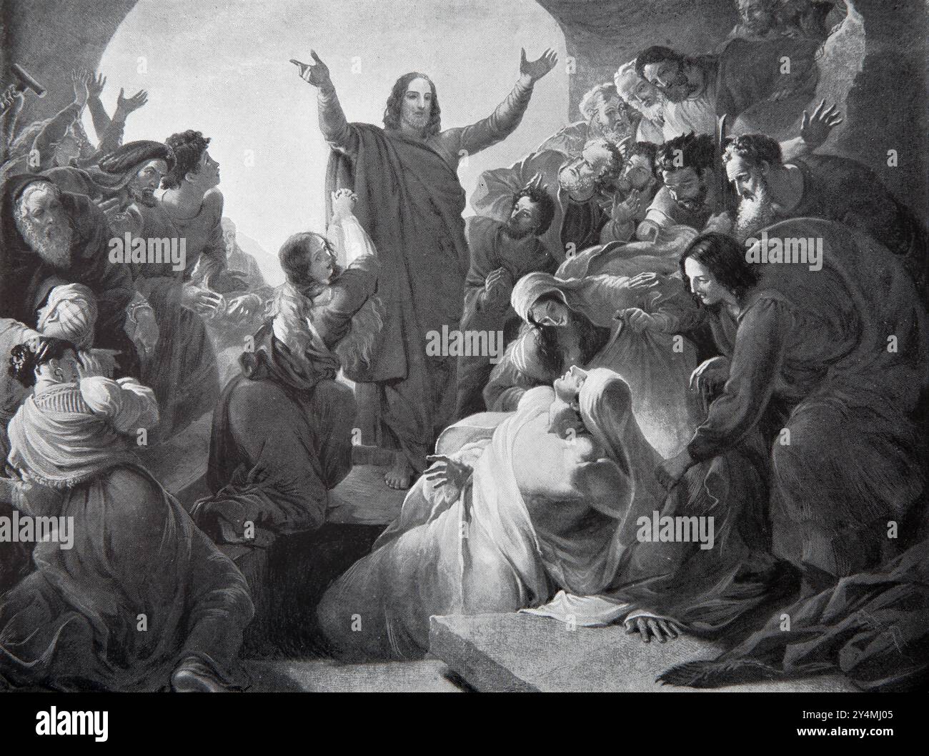 Lazarus jesus hi-res stock photography and images - Alamy