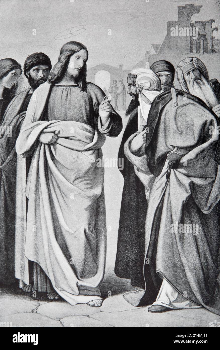 Jesus christ pharisees hi-res stock photography and images - Alamy