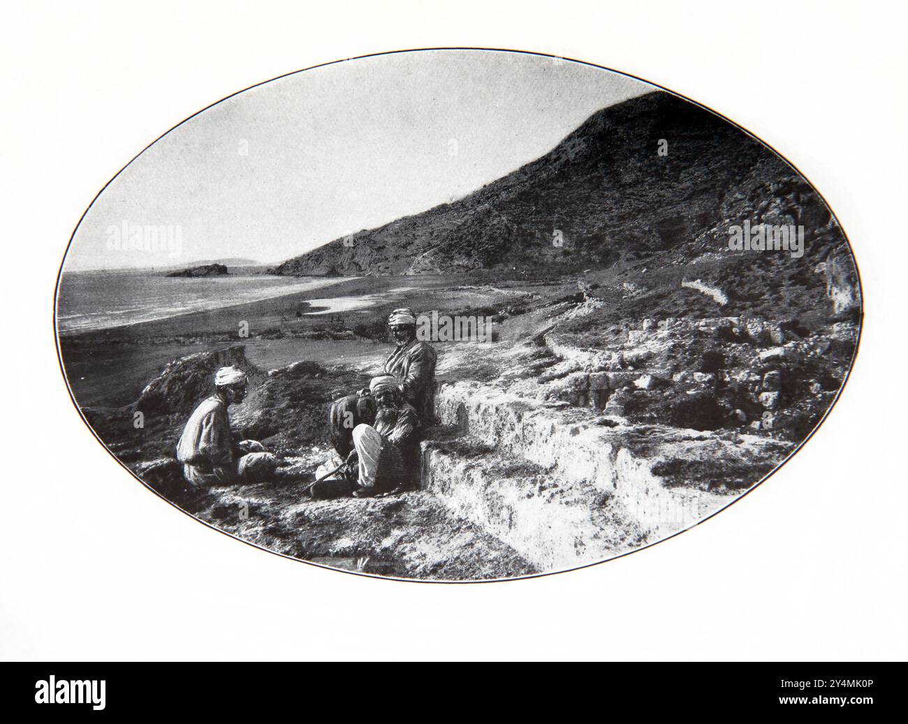 19th Century Historical Photograph of Old Port of Seleucia Syria in ...