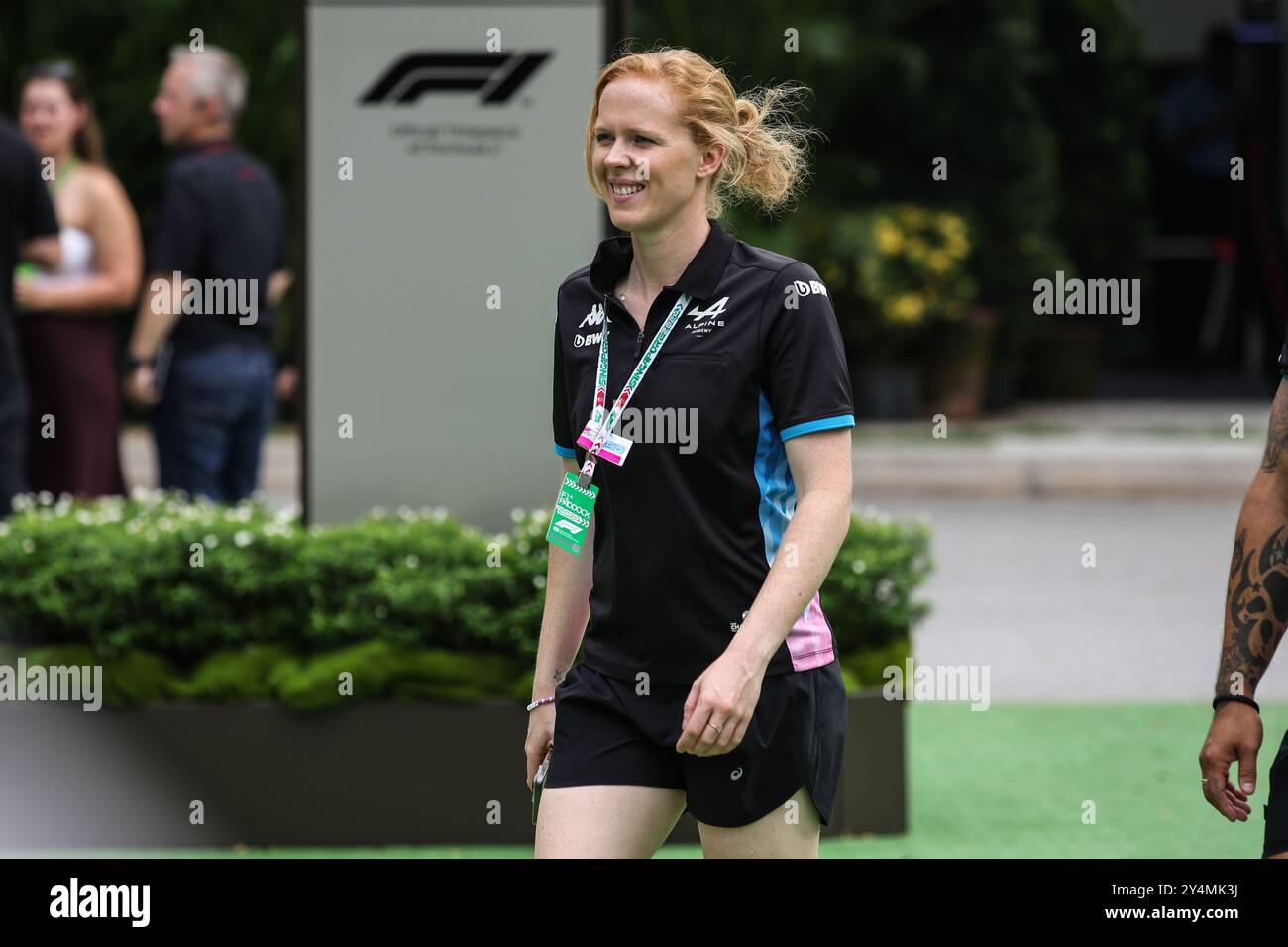 Singapore, Singapour. 19th Sep, 2024. Alice Powell Talent ...