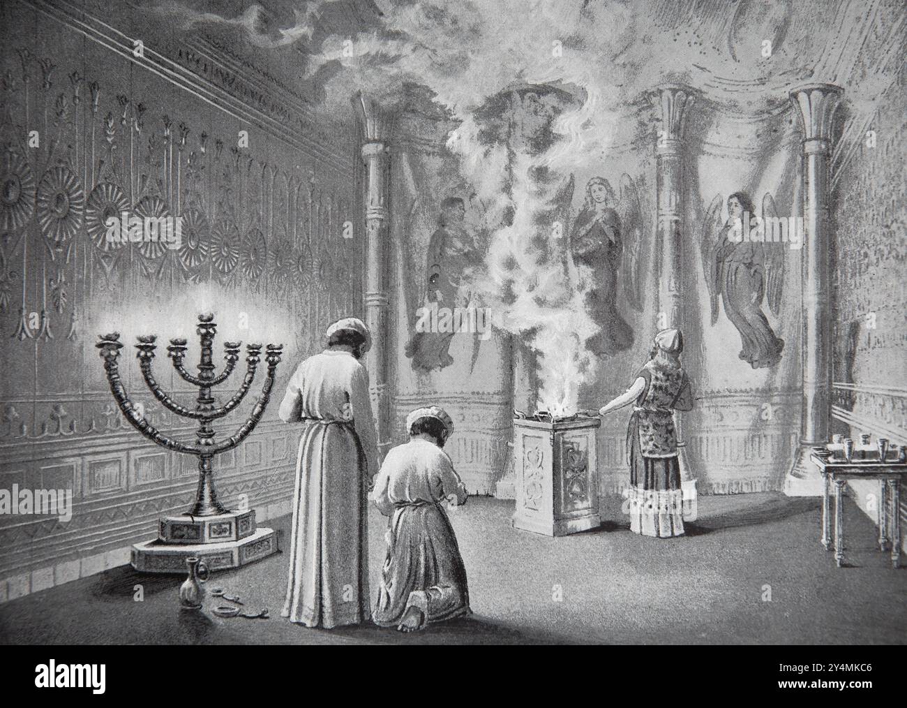 The Tabernacle of the Wilderness, The Holy Place - the High Priest ...