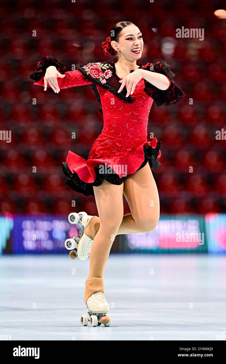 NATALIA BALDIZZONE MORALES (ESP), during Senior Women, Solo Dance ...