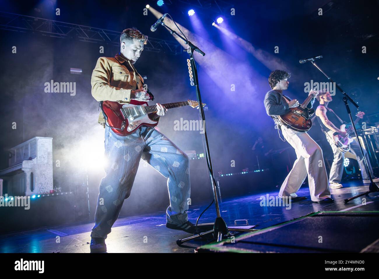 Bournemouth, UK. 18th Sep, 2024. The Vamps performing at the O2 Academy ...
