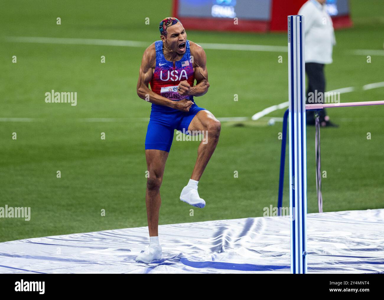 PARIS, FRANCE - SEPTEMBER 01: Roderick Townsend of USA celebrates ...