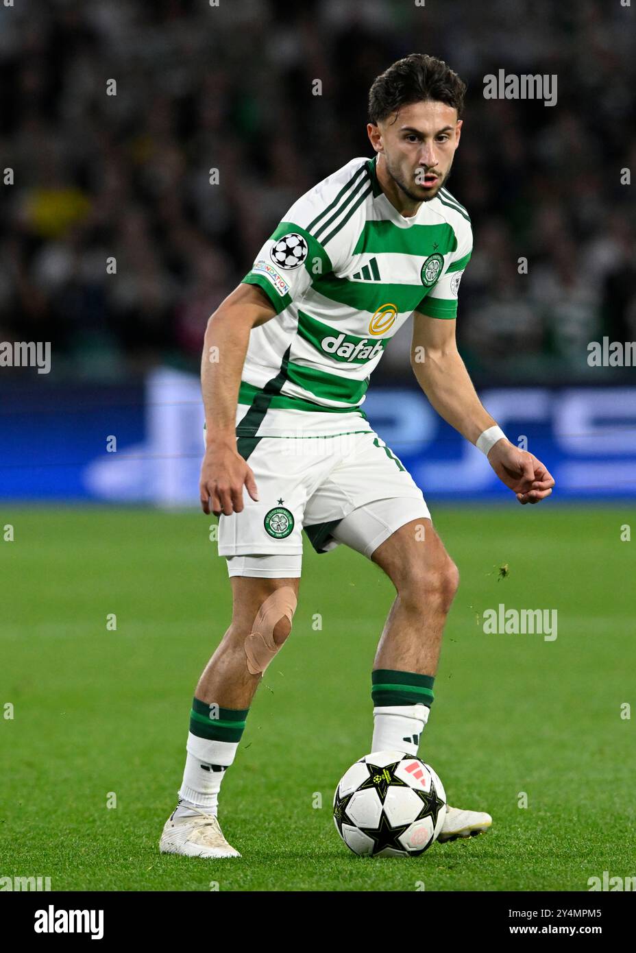 Glasgow, UK. 18th Sep, 2024. Nicolas Kühn of Celtic during the UEFA ...