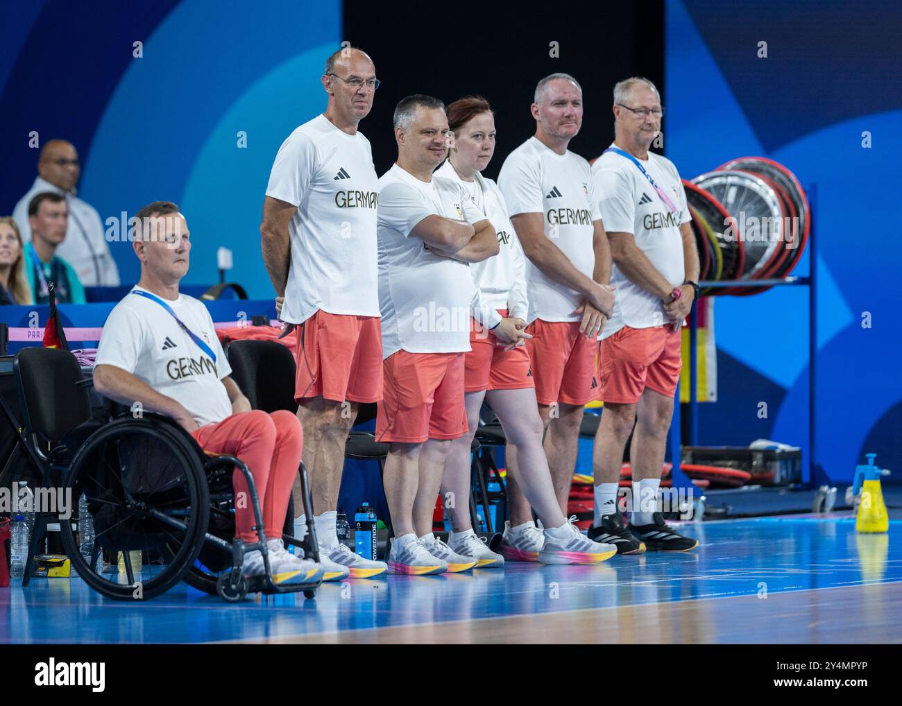 PARIS, FRANCE - SEPTEMBER 01: Symbol pictures during the wheelchair ...