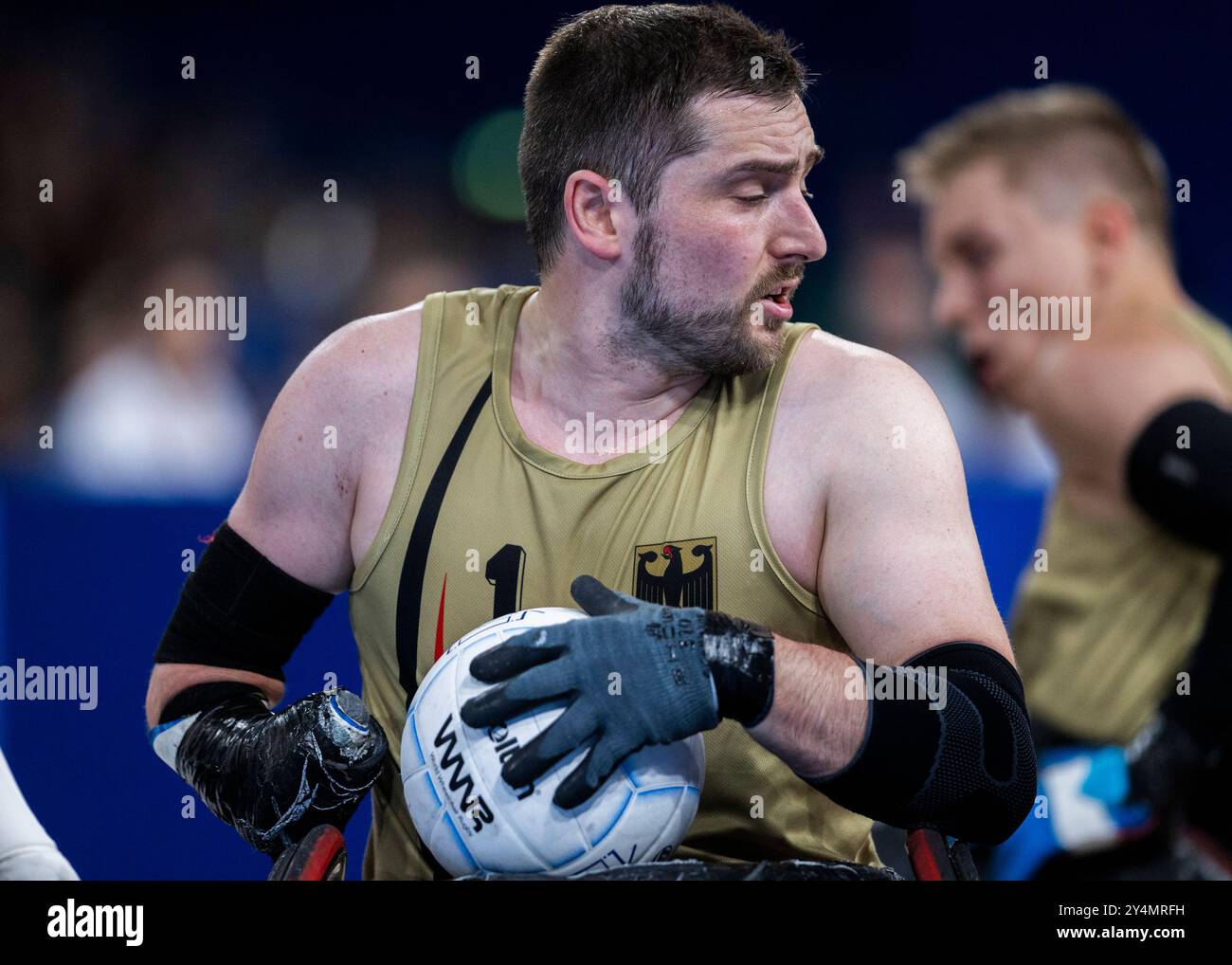 PARIS, FRANCE - SEPTEMBER 01: Symbol pictures during the wheelchair ...