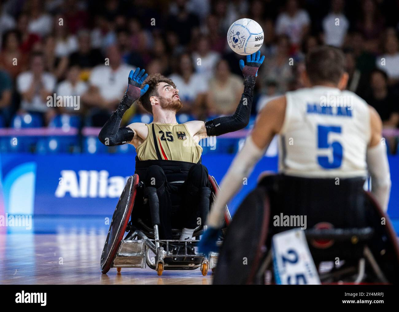 PARIS, FRANCE - SEPTEMBER 01: Symbol pictures during the wheelchair ...