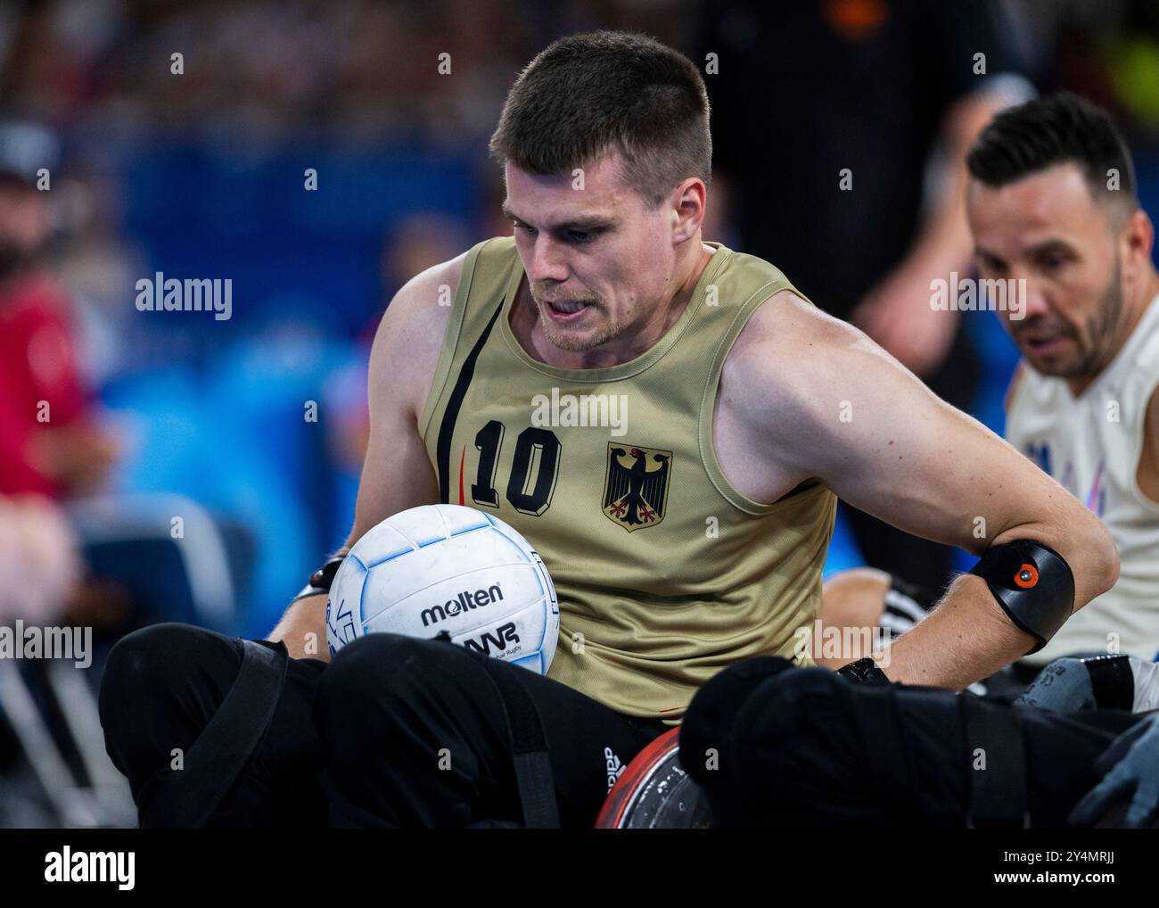 PARIS, FRANCE - SEPTEMBER 01: Symbol pictures during the wheelchair ...