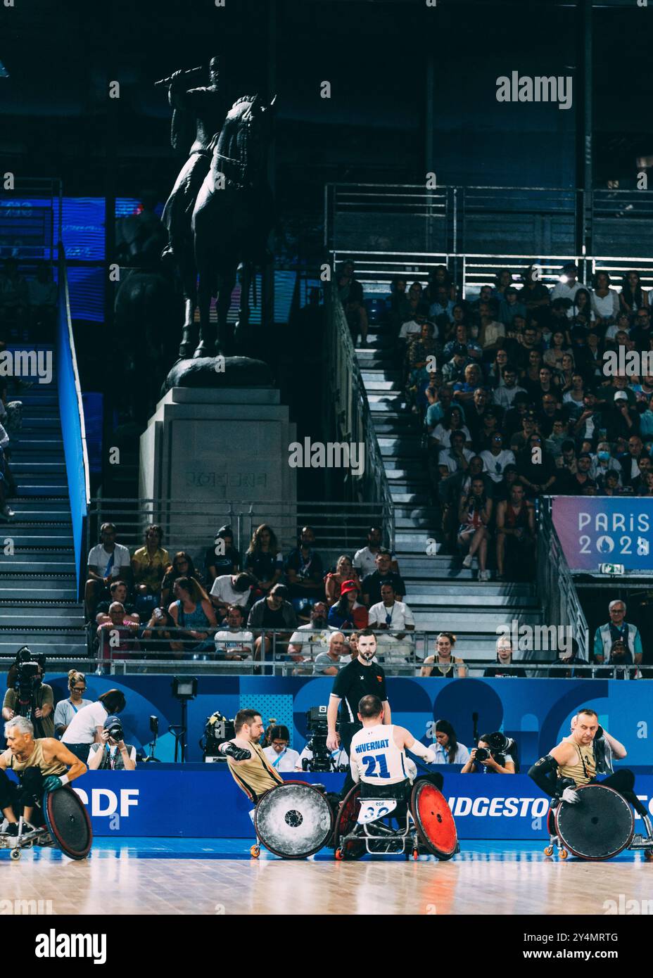 PARIS, FRANCE - SEPTEMBER 01: Symbol pictures during the wheelchair ...