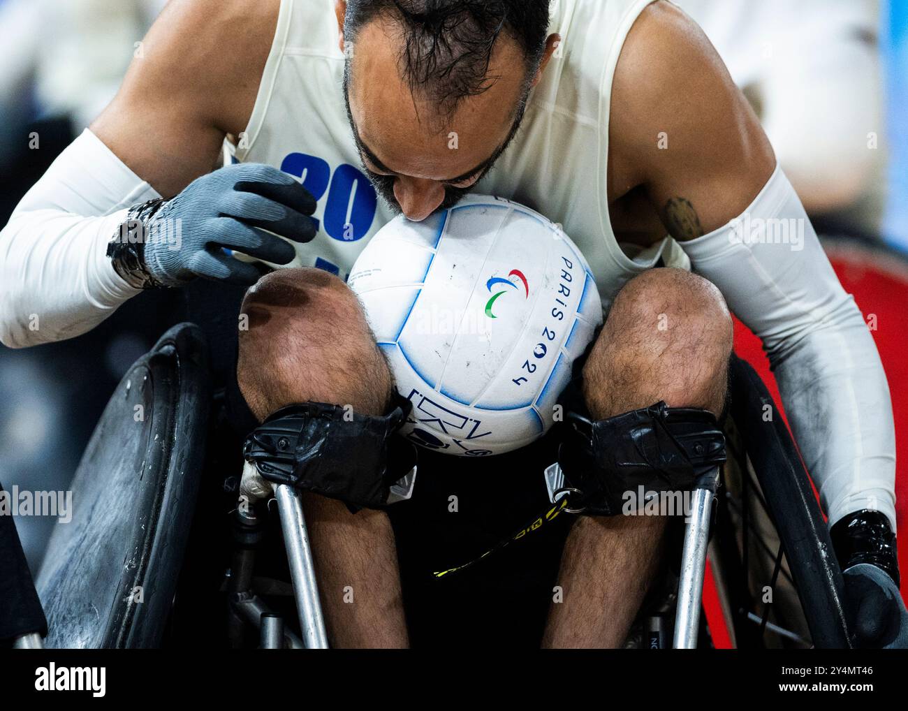 PARIS, FRANCE - SEPTEMBER 01: Symbol pictures during the wheelchair ...