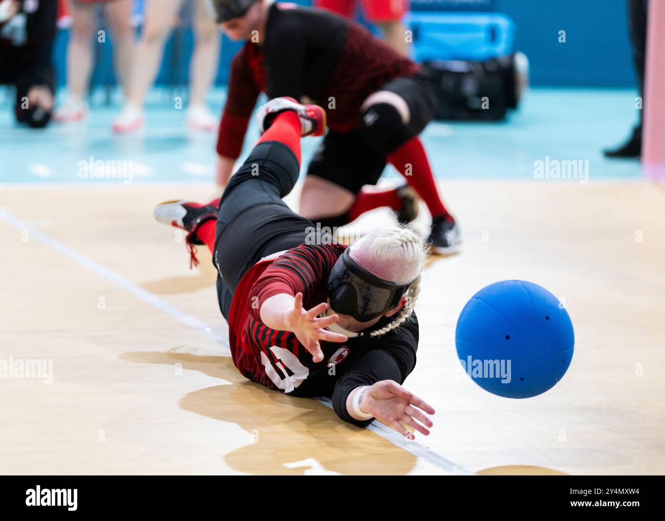 PARIS, FRANCE - SEPTEMBER 01: South Korea vs. Canada during the women’s ...