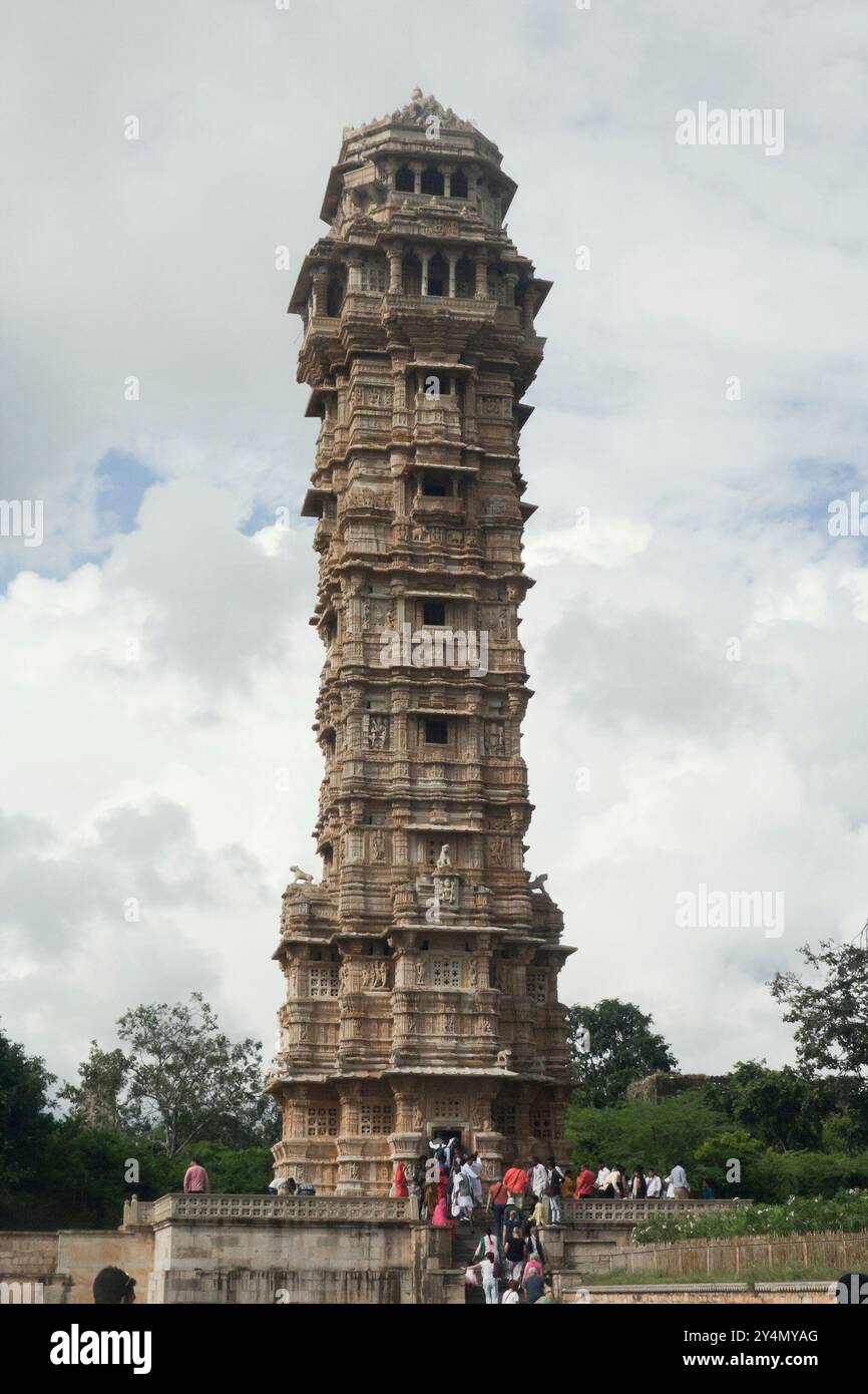 Chittorgarh, Rajasthan / India - September 22, 2019: The view of the ...