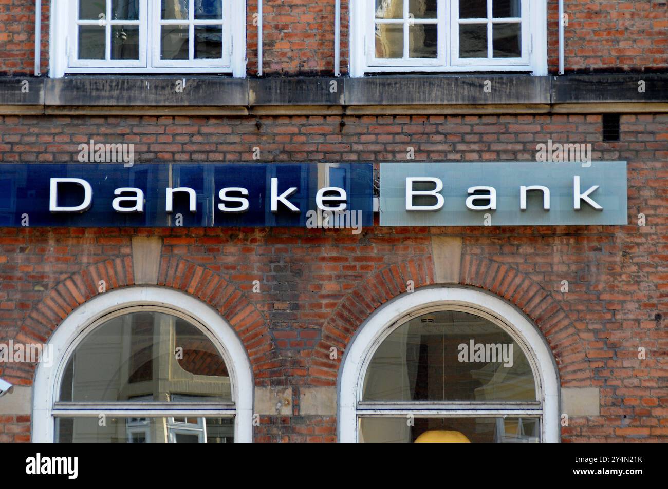 Copenhagen/ Denmark/19 September 2024/Danske bank branch building at konegsn nytorv in capital ...