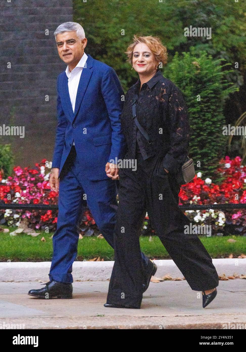 16 Sep 2024, London, England, UK - Sadiq Khan and Saadiya Khan ...