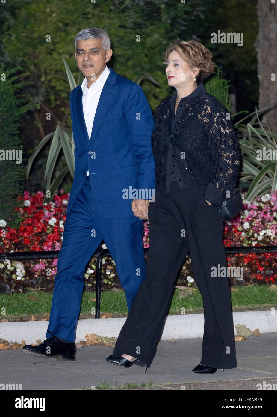 16 Sep 2024, London, England, UK - Sadiq Khan and Saadiya Khan ...