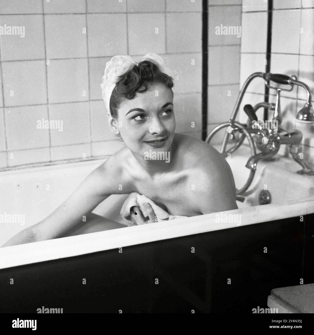 Jacqueline Hill - British Actress Stock Photo - Alamy
