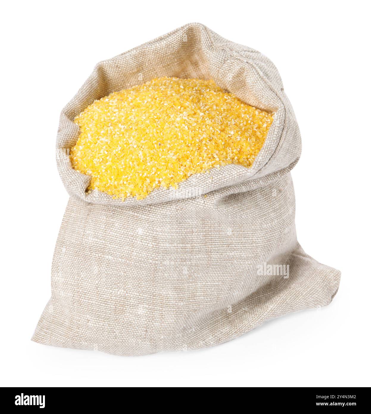 Corn groats in bag hi-res stock photography and images - Alamy