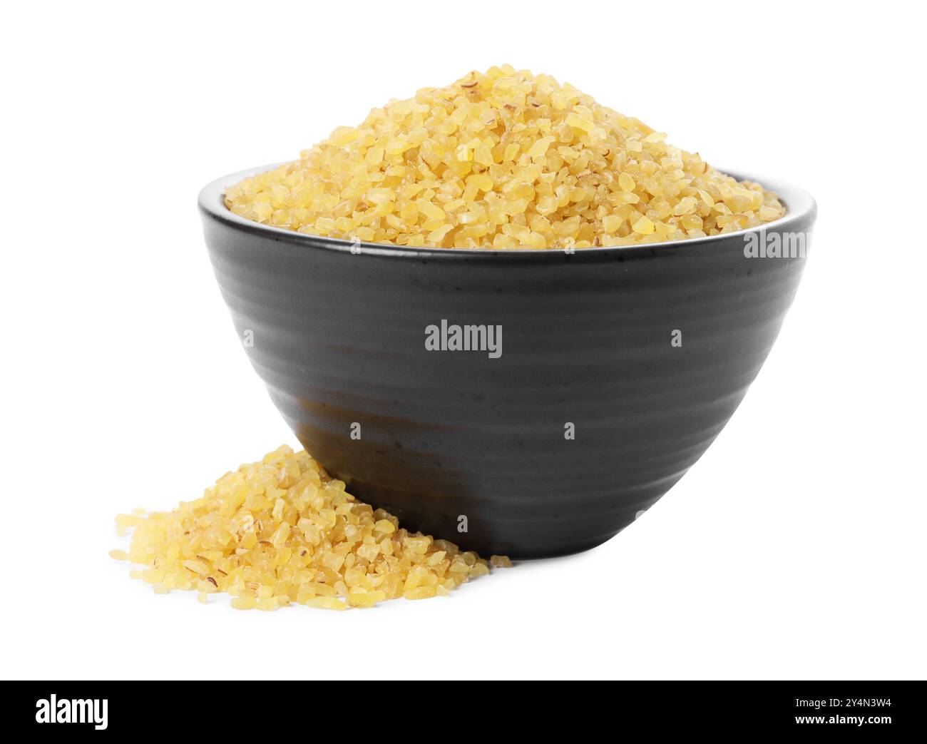 Bulgur grains natural background vegan Cut Out Stock Images & Pictures ...
