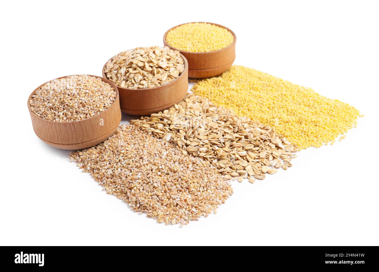 Many bowls with cereals hi-res stock photography and images - Alamy