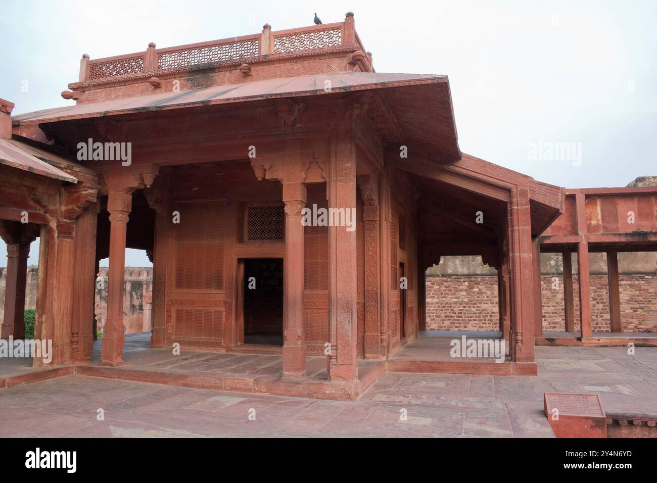 Agra, Uttar Pradesh / India - February 7, 2012 : Exterior view of the ...