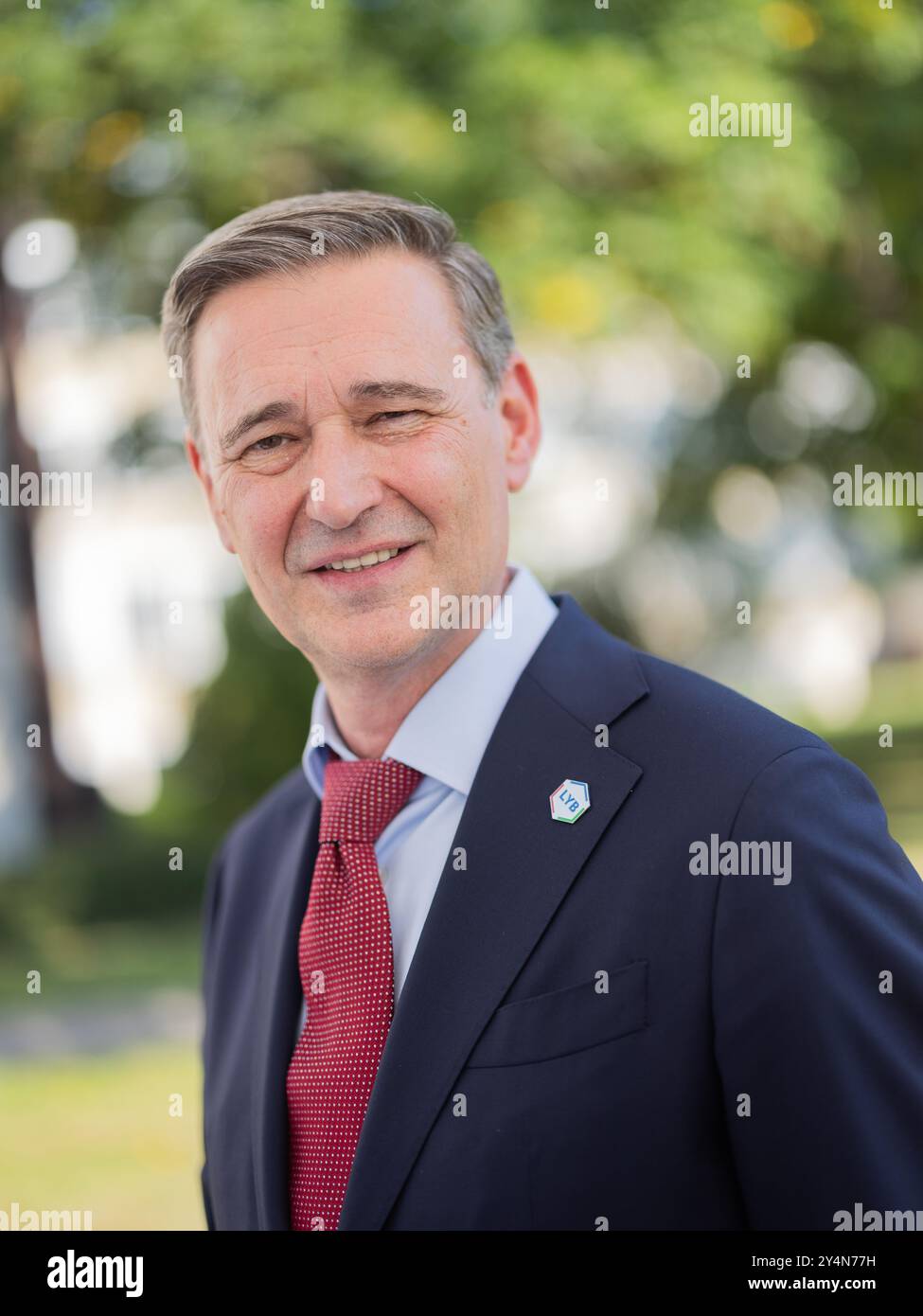 19 September 2024, North Rhine-Westphalia, Hürth: Peter Vanacker, CEO ...