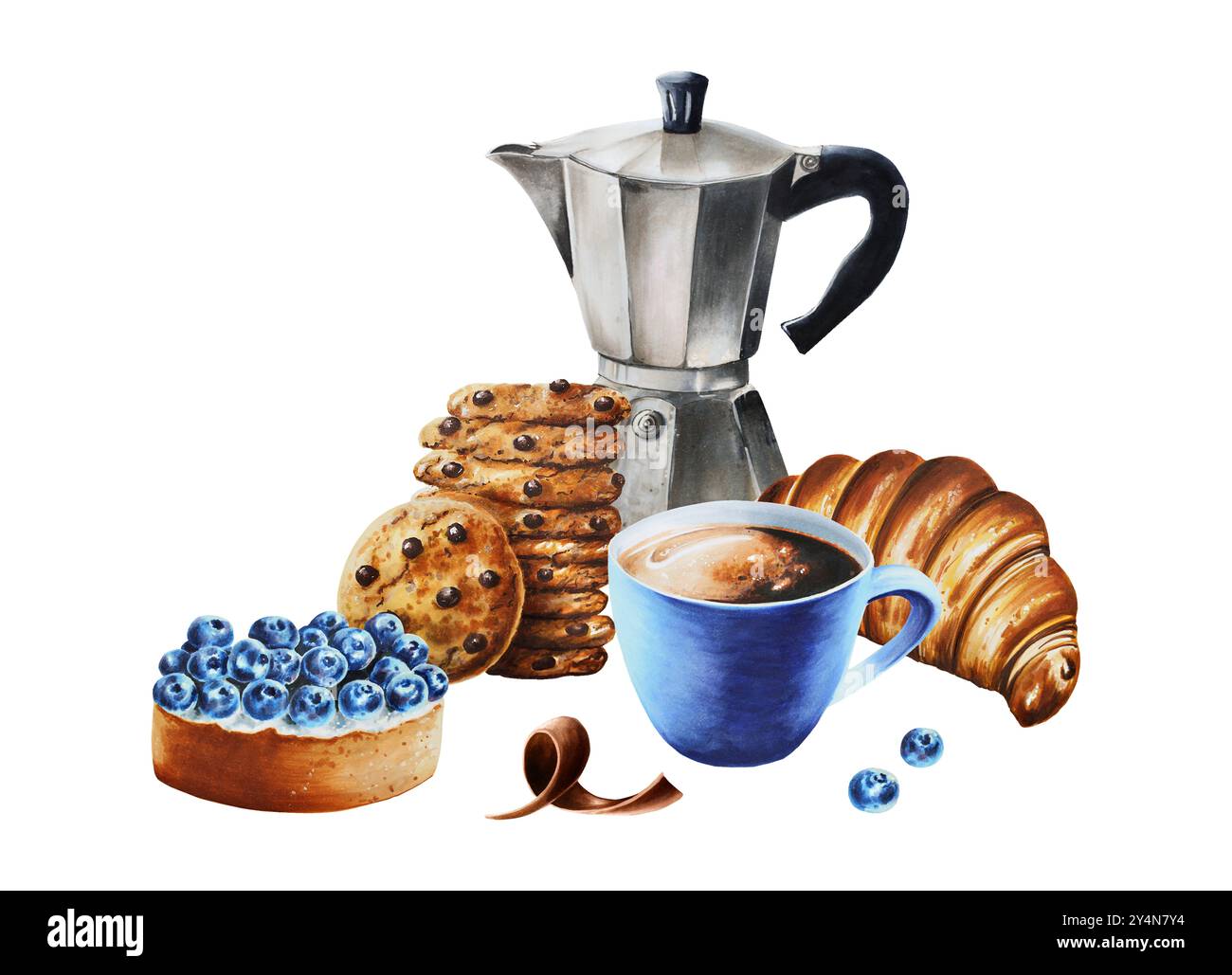 Geyser coffee maker hand Cut Out Stock Images & Pictures - Alamy