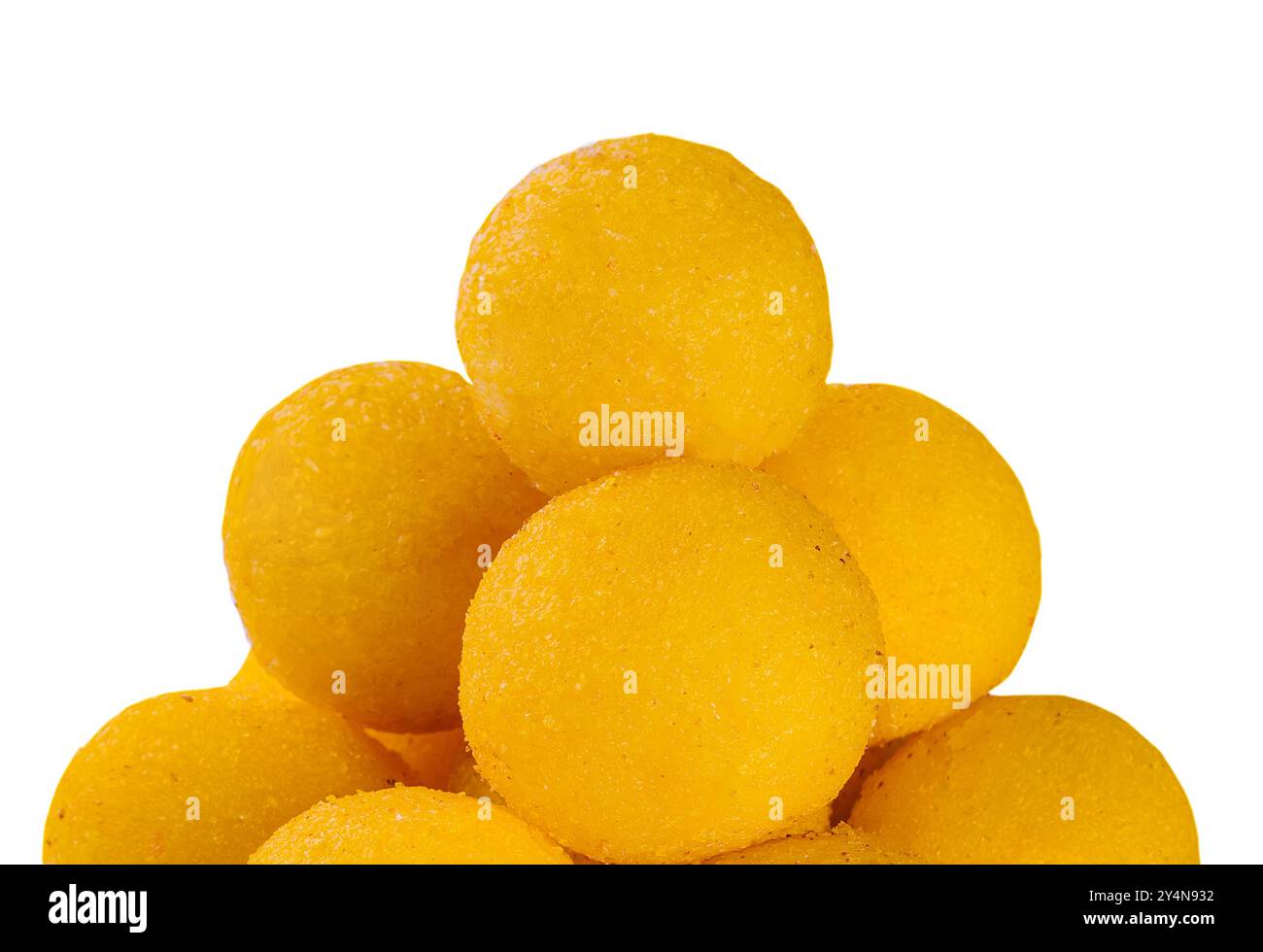 Cheese balls isolated on white background Stock Photo - Alamy