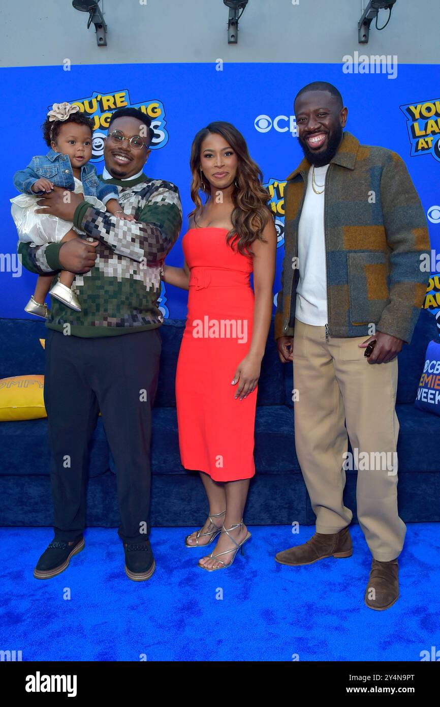 Marcel Spears, Skye Townsend und Sheaun McKinney beim CBS Event You re ...