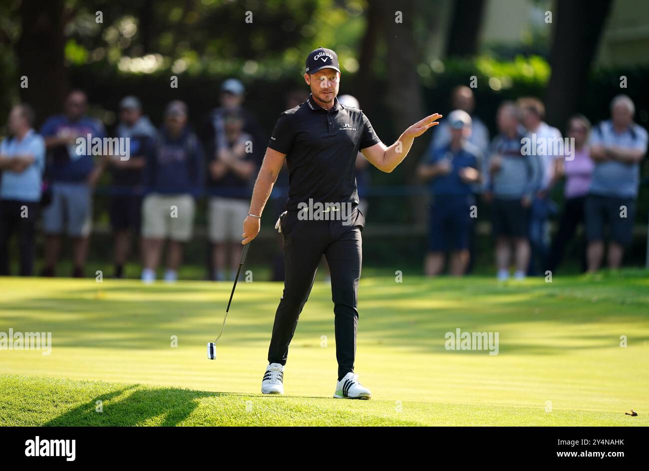 Danny Willett on day one of the 2024 BMW PGA Championship at Wentworth ...