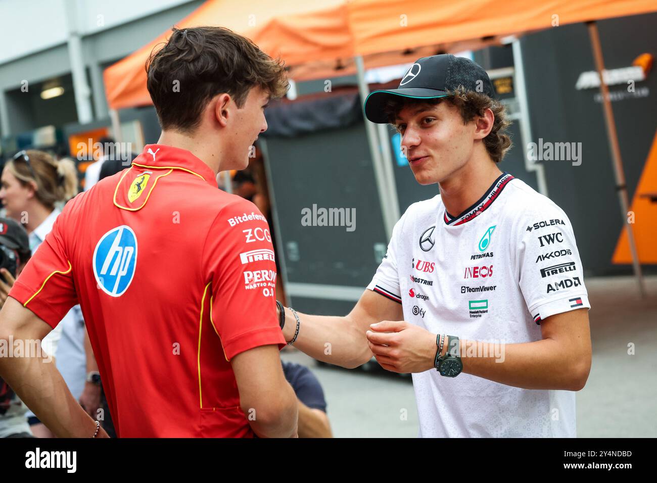BEARMAN Oliver, Ferrari Driver Academy, KIMI ANTONELLI Andrea (ita ...