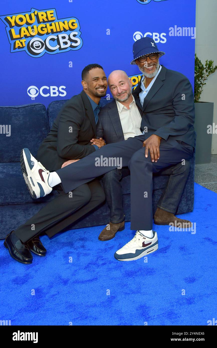 Damon Wayans Jr., Dean Lorey und Damon Wayans beim CBS Event 'You're ...