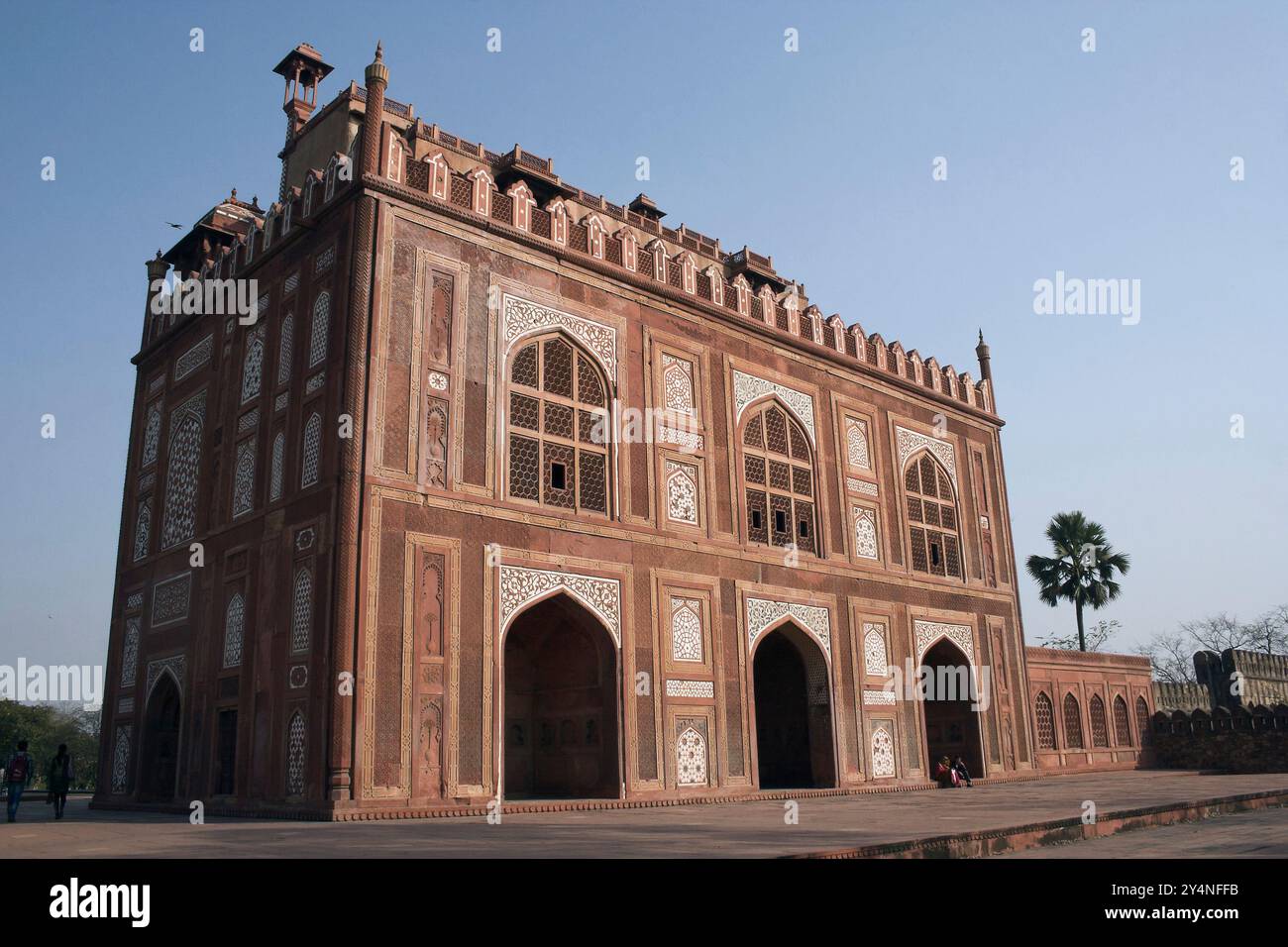 Agra, Uttar Pradesh / India - February 8, 2012 : An architectural ...