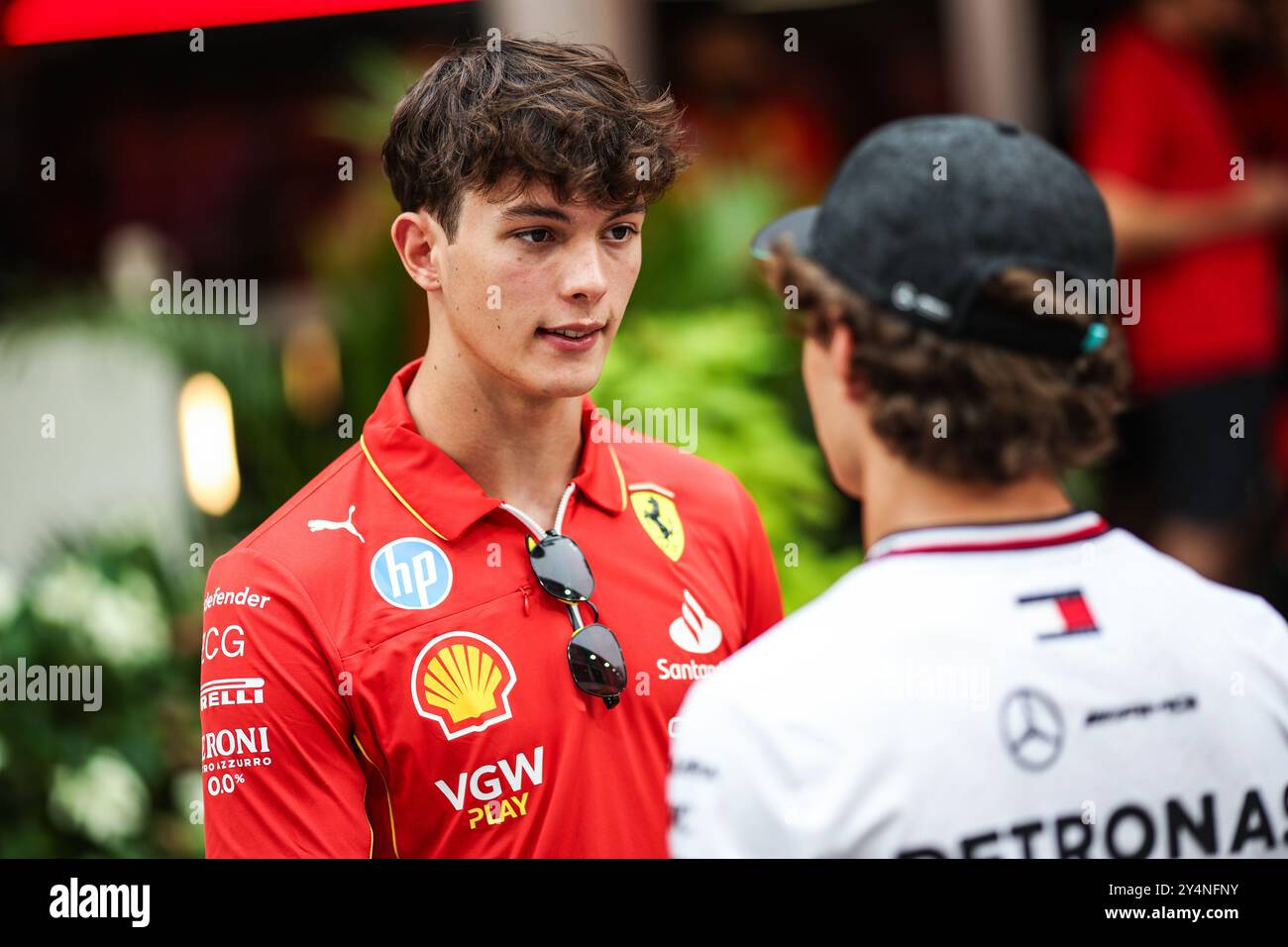 BEARMAN Oliver, Ferrari Driver Academy, portrait KIMI ANTONELLI Andrea ...
