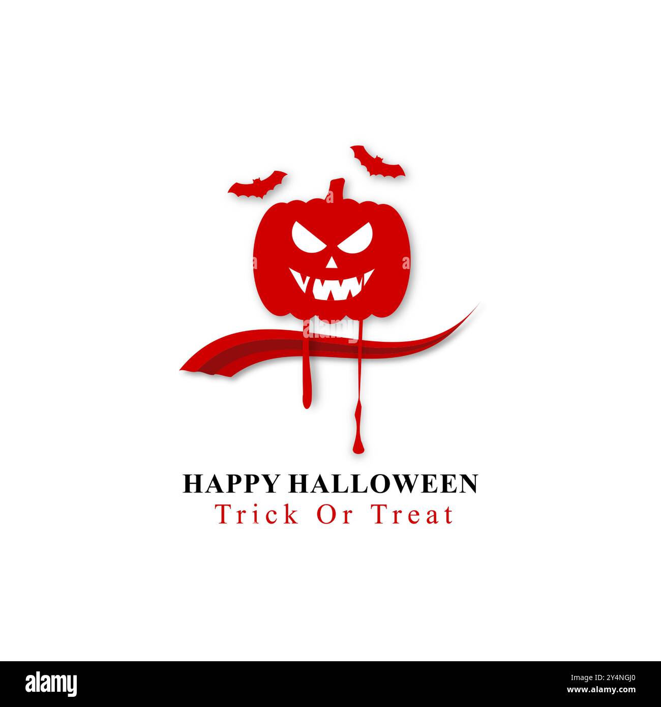 Vector illustration of Happy Halloween social media feed template Stock ...