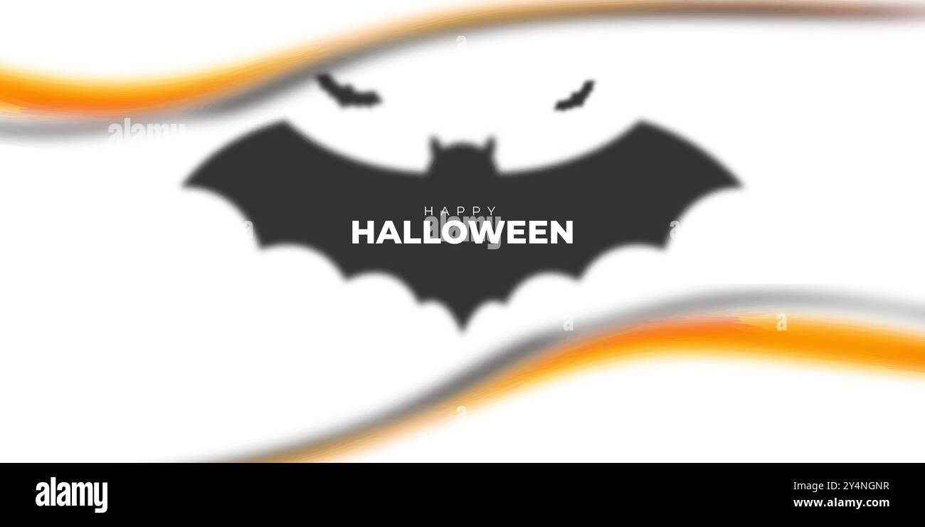Vector illustration of Happy Halloween social media feed template Stock ...