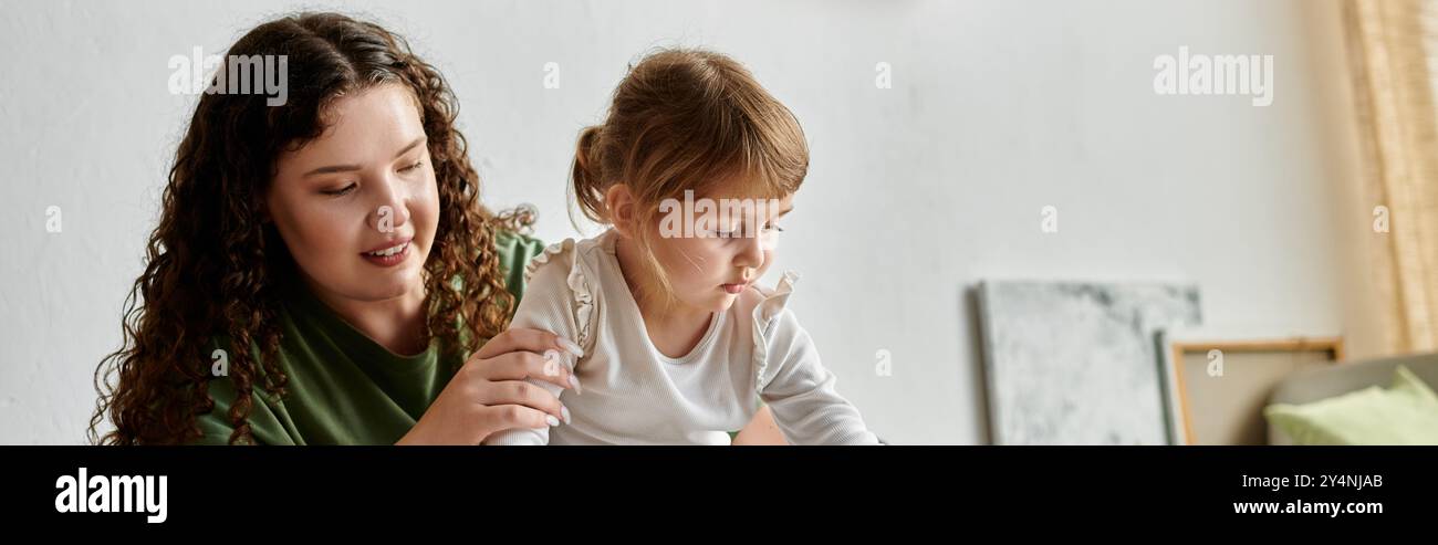 Loving plus size woman hi-res stock photography and images - Alamy