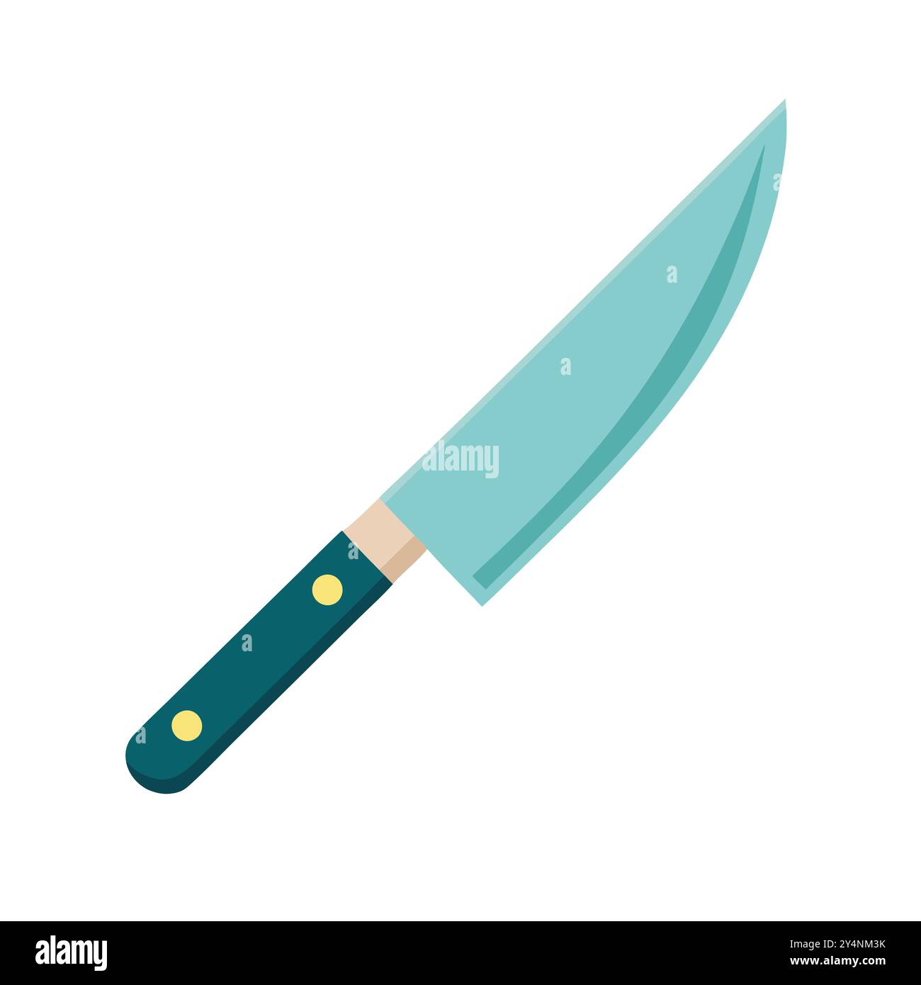Basic kitchen knife icon vector illustration Stock Vector Image & Art ...