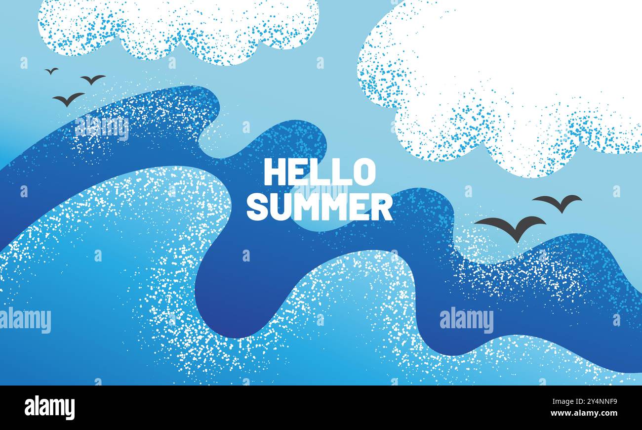 Hello texture Stock Vector Images - Alamy